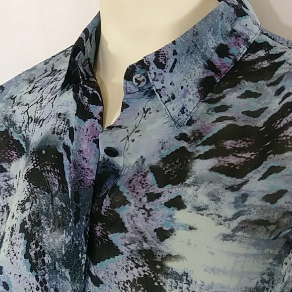 CAbi | Tops | Cabi Python Print Hilo Blouse | Poshmark